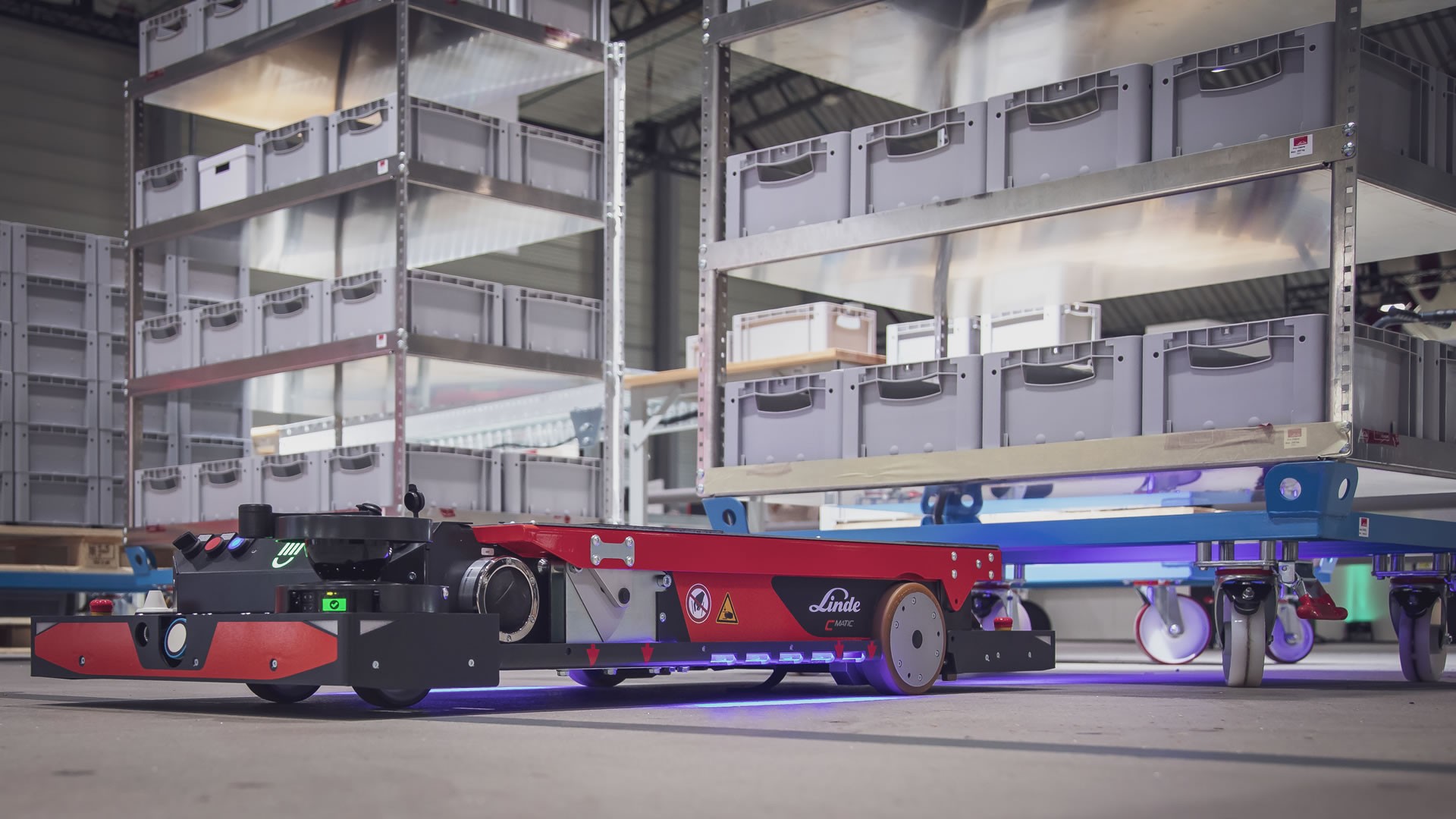 Linde MHh amplia la gamma degli AMR: arrivano i nuovi robot c-matic hp