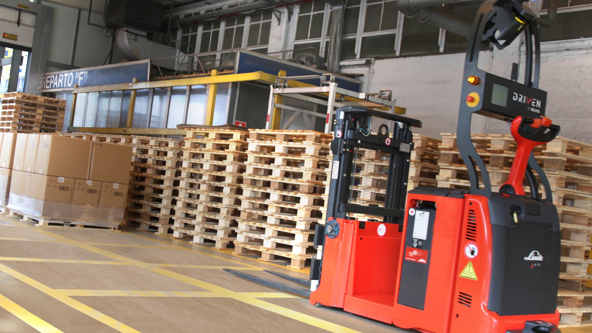 Linde Robotics: la soluzione Linde Material Handling per Basf Italia S.p.A.